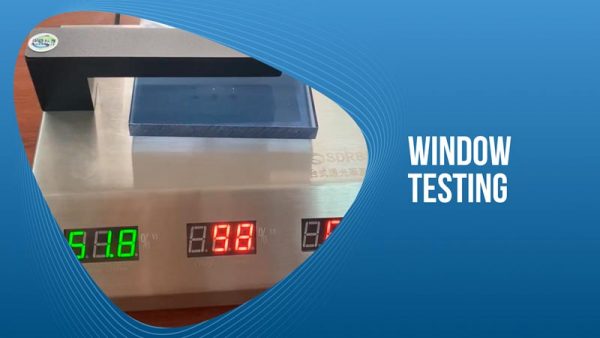 Window Testing - Ocean Builders